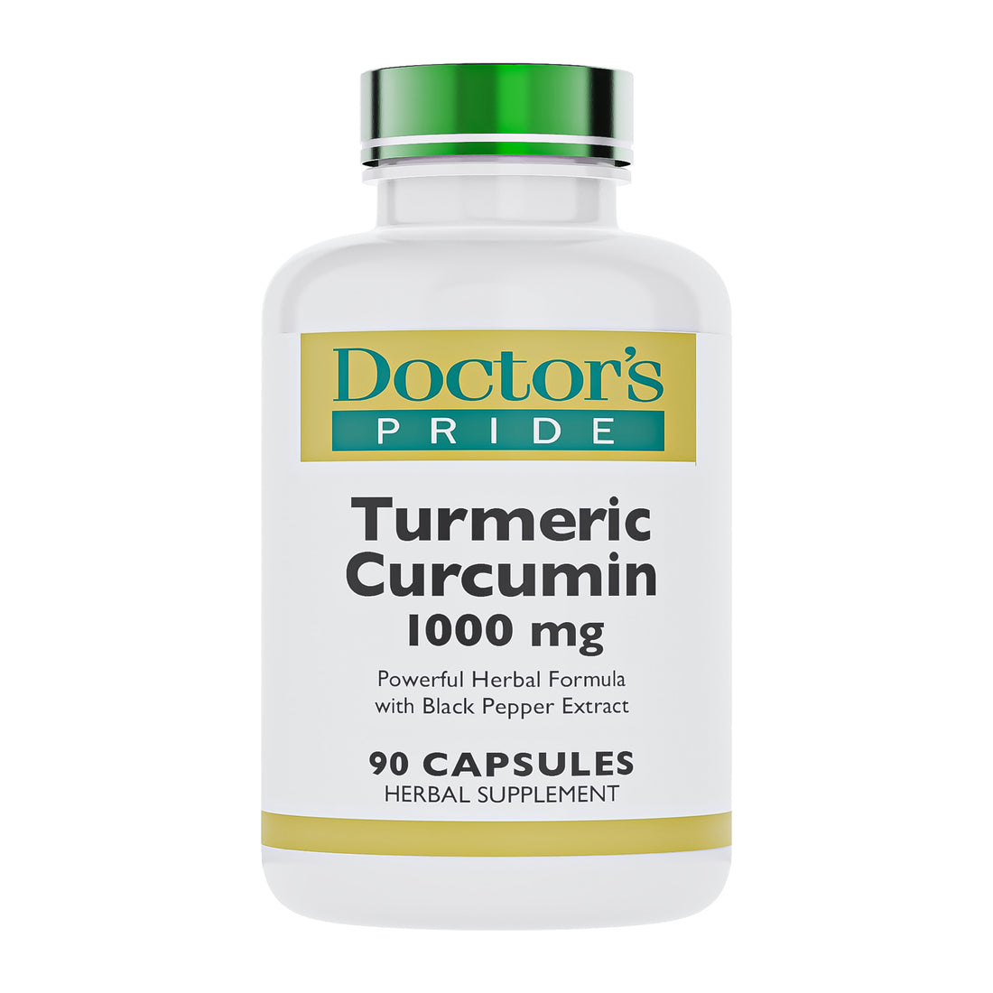 Turmeric Curcumin 1000 MG - 90 Capsules – Doctor's Pride