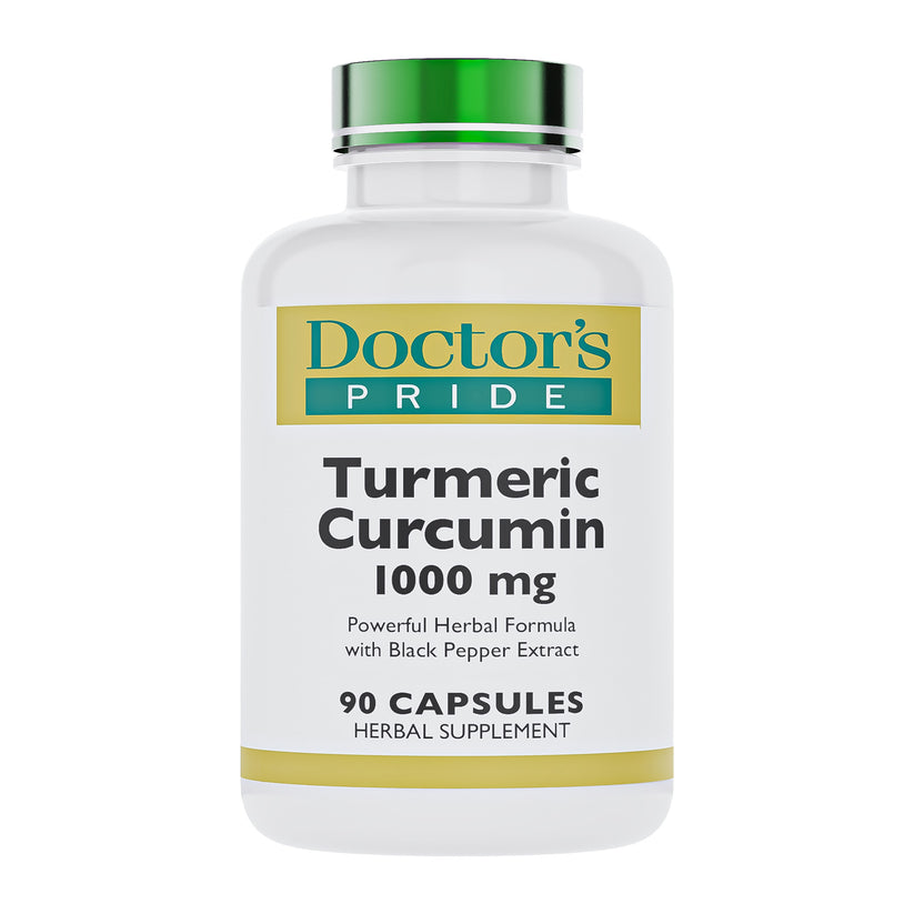 Turmeric Curcumin 1000 MG - 90 Capsules – Doctor's Pride