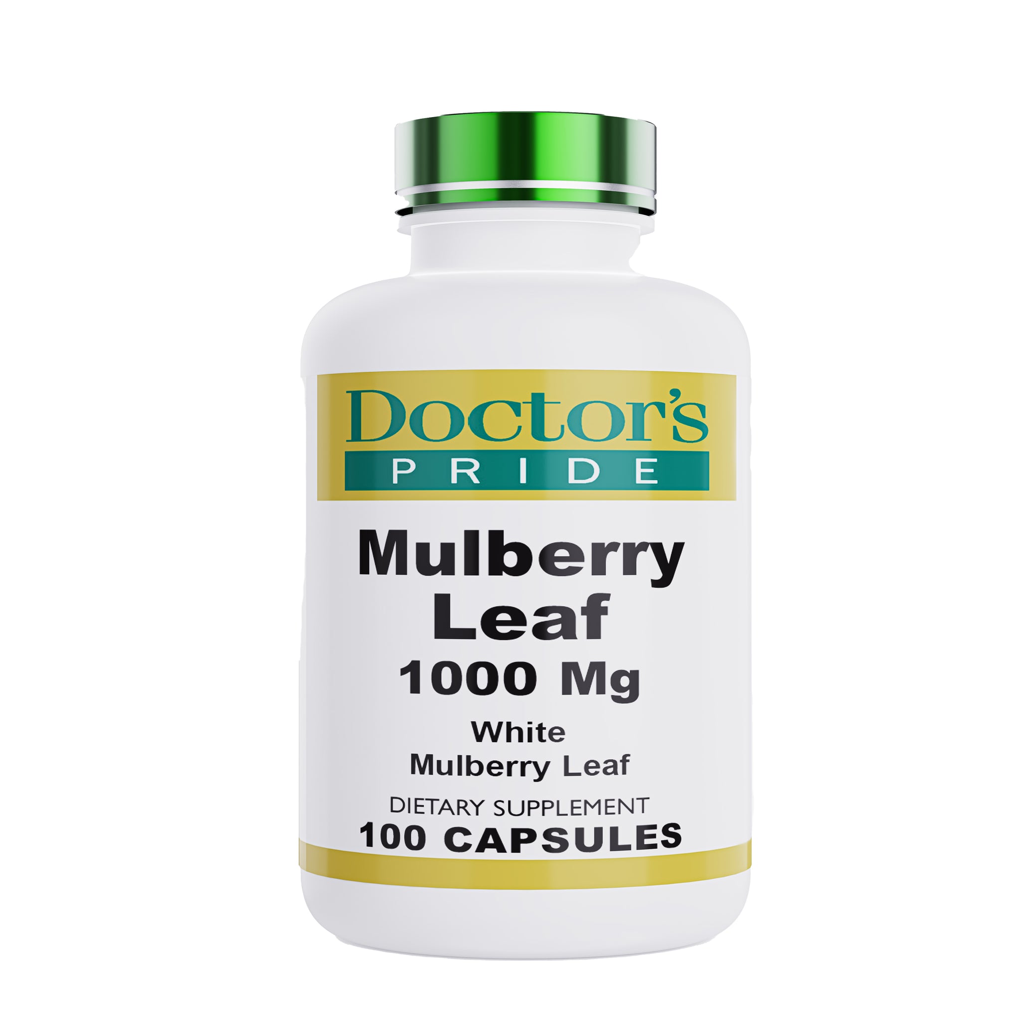 Mulberry Leaf Extract 1000 MG - 100 Capsules (White Mulberry) – Doctor's Pride